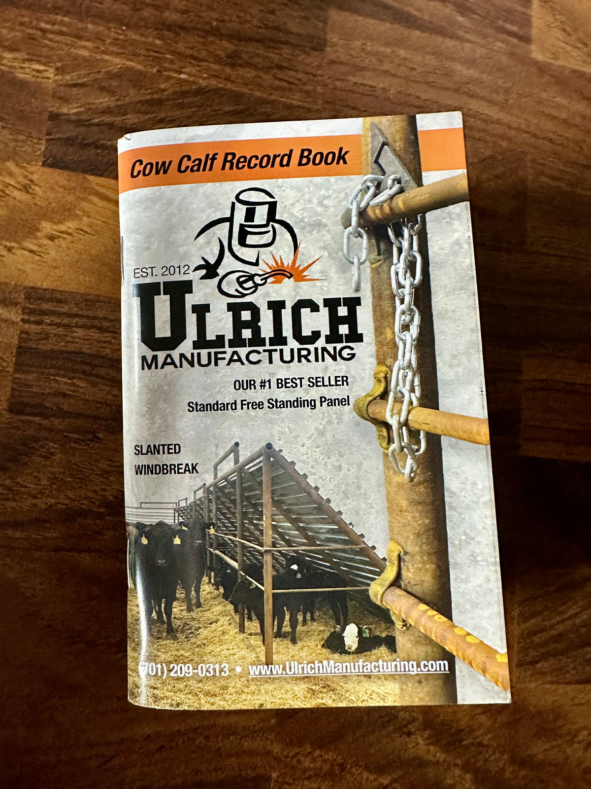 Request a FREE Cow Calf Record Book | Ulrich Manufacturing